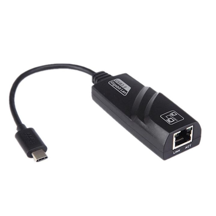 (FNMT) Type-C to RJ45 Gigabit USB3.1 Ethernet Adapter 1000 Mbps Network ...