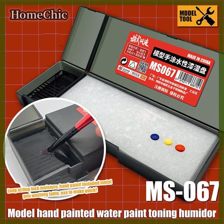 HomeChic Portable Wet Palettes For Acrylic Painting Model Coloring Wet ...