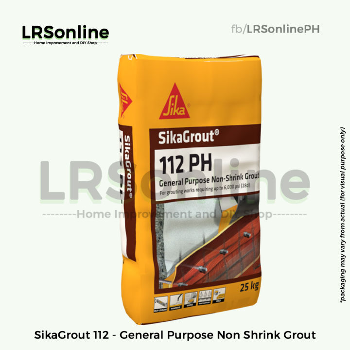 SikaGrout 112 PH - Non Shrink Cementitious Grout | Lazada PH