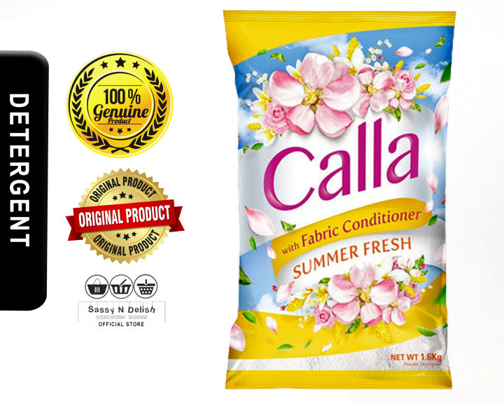 Calla Powder Detergent Summer Fresh | 1.6kg | Lazada PH