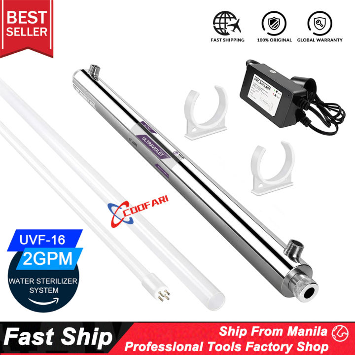 UV Water Sterilizer Ultraviolet Tube Lamp Direct Drink Water ...