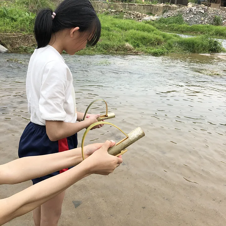 Class spoof bamboo barrel gun 8090 nostalgic traditional bamboo gun ...