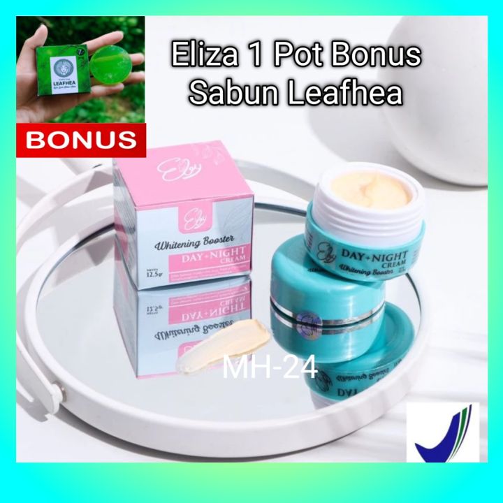 MH-24 Eliza beauty cream plus sabun leafhea / eliza beauty 3 pot ...