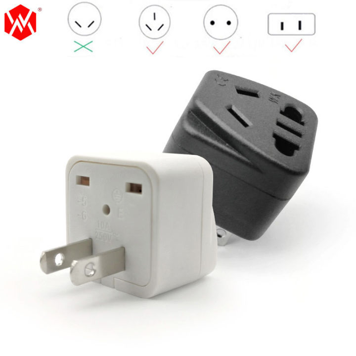 WM-026 American standard 2-pin to Australian standard 3-pin, European ...
