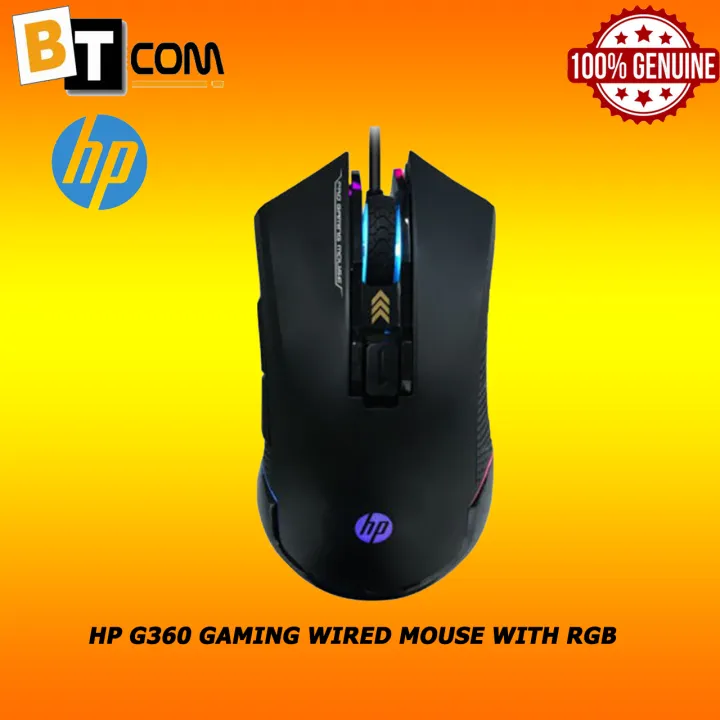 HP G360 Gaming Wired Mouse with RGB | Lazada