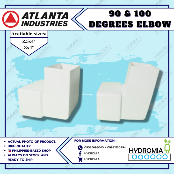 tubular downspout elbow 90 and 100 degrees atlanta industries | Lazada PH