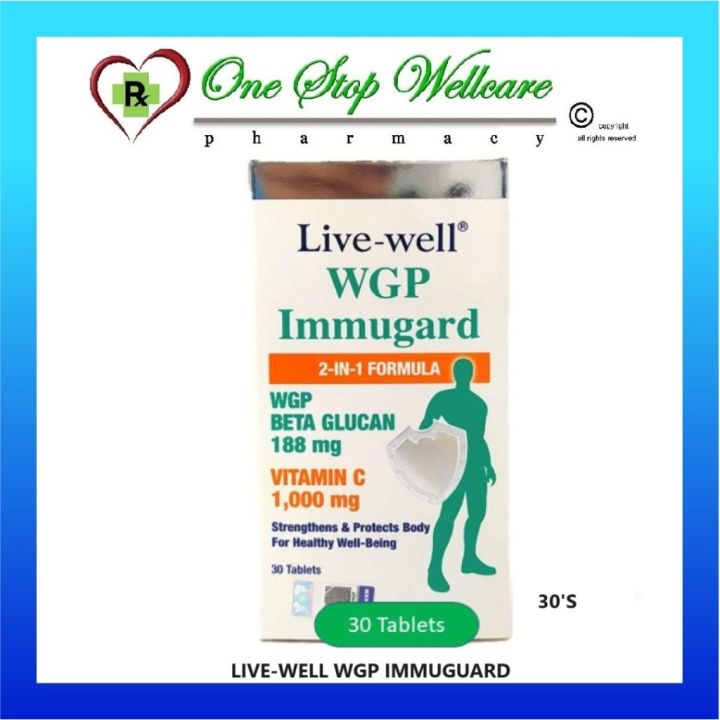 LIVE-WELL WGP IMMUGUARD 30'S | Lazada
