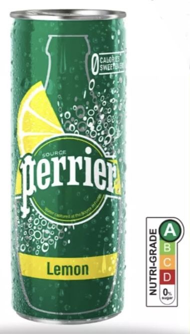 Perrier Lemon Natural Mineral Water 250ml x 30 cans (BBD: Nov 2024 ...