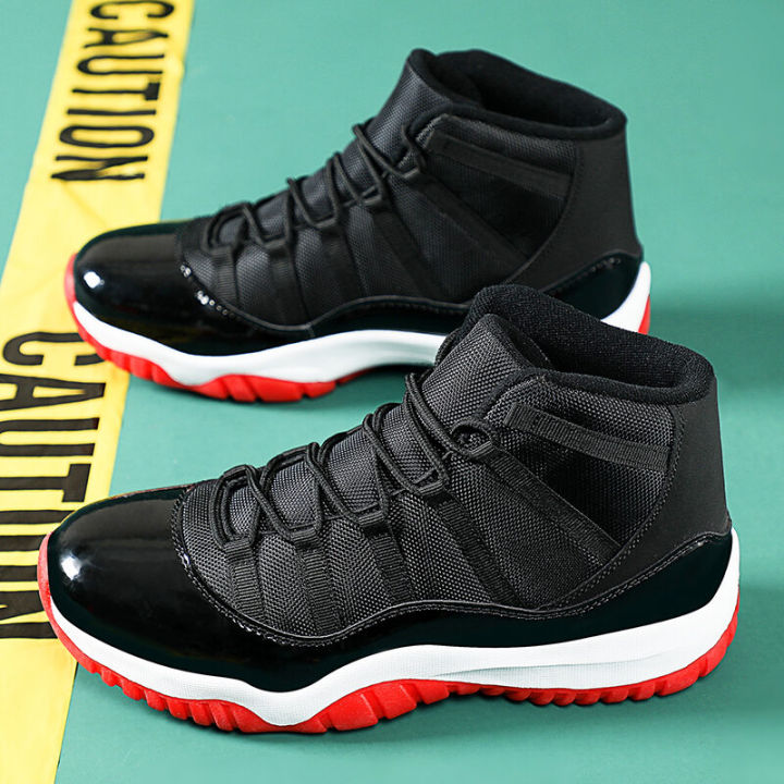 Basketball sneakers high top men's shoes sports sneakers for men large ...