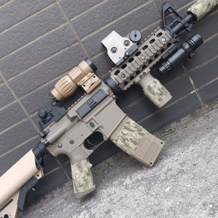 Military code Sima M4cqb electric soft toy gun adult eats chicken mp5 ...