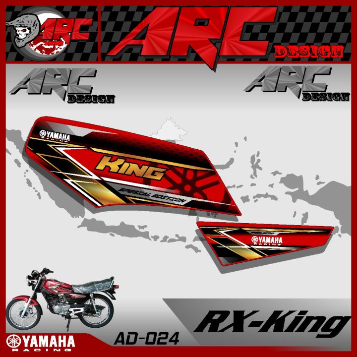 Sticker Striping Motor Yamaha RX King - Stiker Lis Variasi RX-King ...