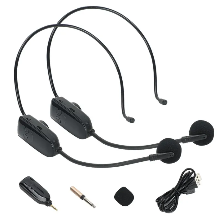 【Eco-friendly】 2.4g -Mounted Wireless Microphone Plug Play Teacher ...