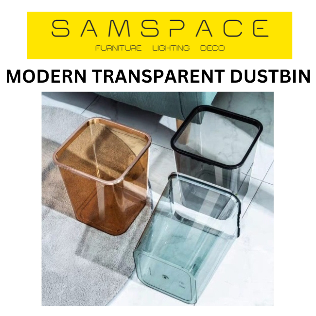 Samspace Mini Dustbin Swing-Top Rubbish Bin Trash Can Garbage Waste ...