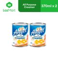 Angel All Purpose Creamer 370ml - Pack of 2 | Lazada PH