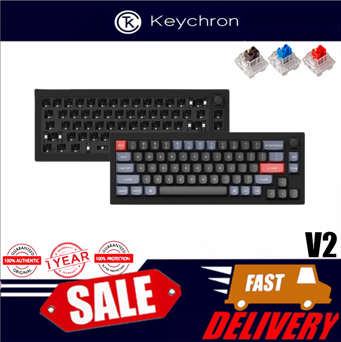 Keychron V2 QMK Custom Game Mechanical Keyboard | Lazada PH