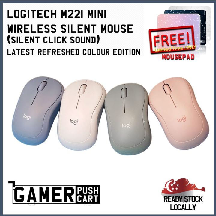Logitech M221 Mini Wireless Silent Mouse (Silent Click Sound) LATEST ...