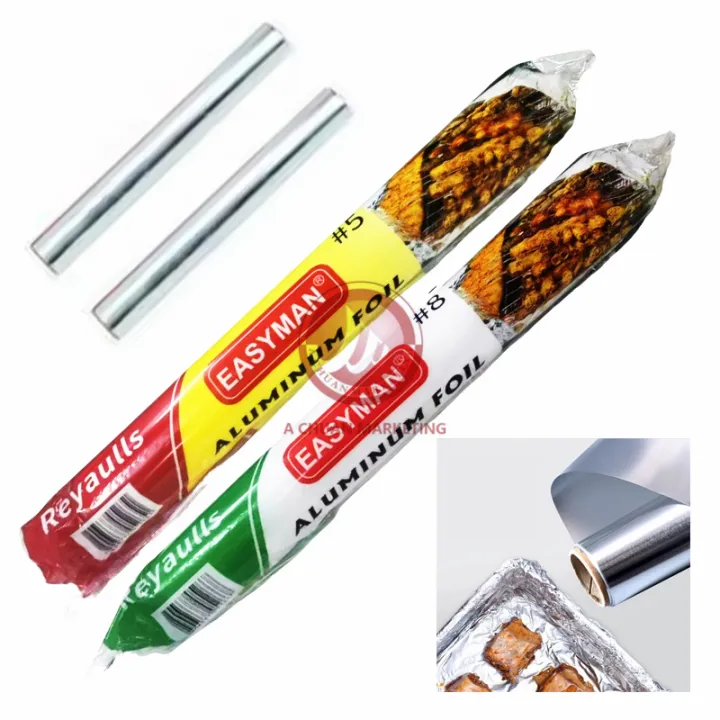Aluminum Foil 5meters/8meters BBQ Wrap Food Grade Foil Wrapper Sheet ...
