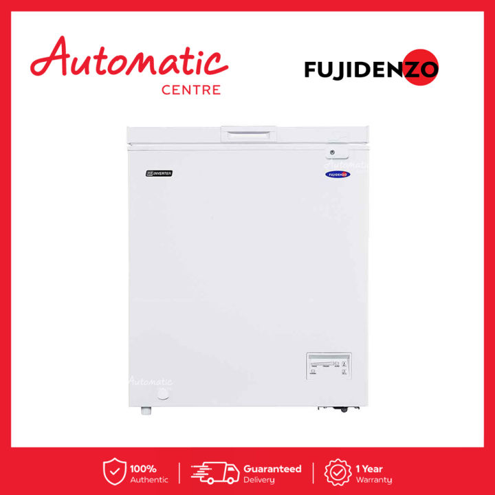 Fujidenzo IFC 50 GDF 5 cu.ft Chest Freezer Inverter with Dual Function | Lazada PH