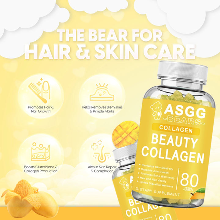 ASGG Glutathione Collagen Glow Anti-Aging Whitening Skin Glow collagen ...