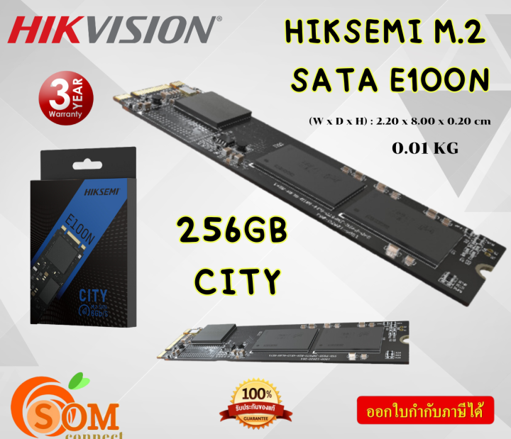 HIKSEME SSD M.2 SATA E100N 256GB CITY (HS-SSD-E100N 256G) DATA Safer ...