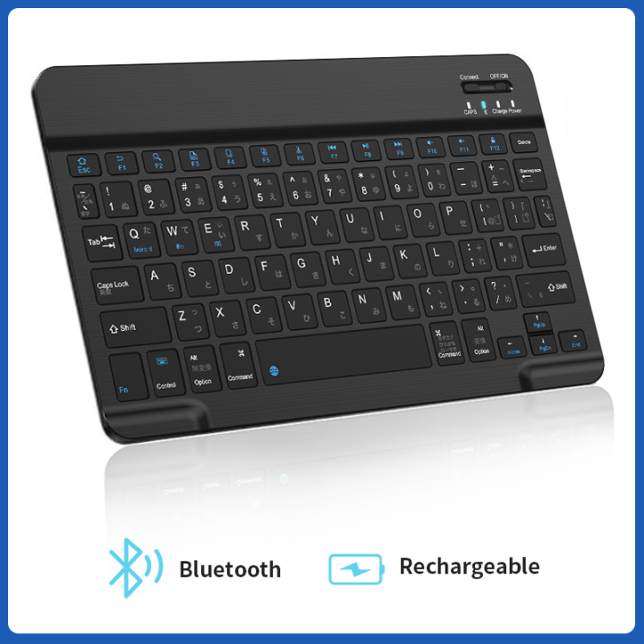 Mini Bluetooth Keyboard Wireless Keyboard Rechargeable For iPad ...