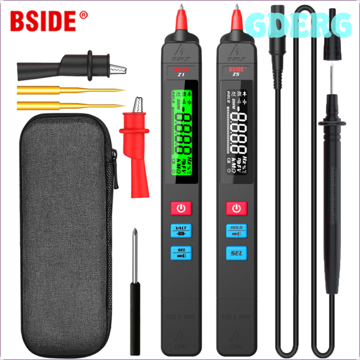 GDERG Digital Multimeter Smart Autoranging 6000 DC AC Voltage ...