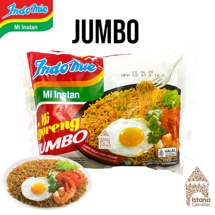 Indomie Mi Goreng JUMBO Mie Instan 129 Gram | Lazada Indonesia