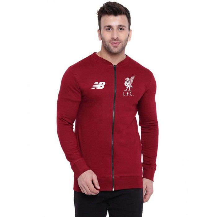 Varsity Liverpool Jacket - Red S | Lazada.co.th