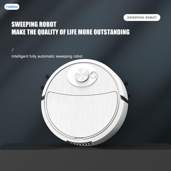 3-in-1 Mini Intelligent Sweeping Robot เครื่องดูดฝุ่นและ Mop Smart ...