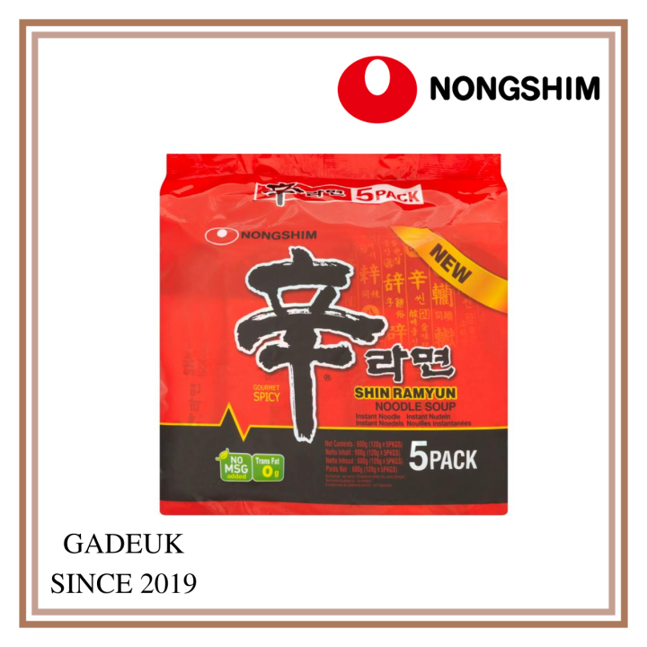 [NONGSHIM] SHIN RAMYUN 120g | Lazada PH