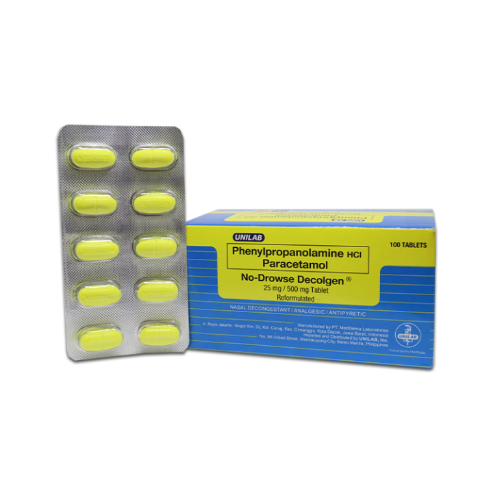 DECOLGEN NO-DROWSE TABLET 10's | Lazada PH