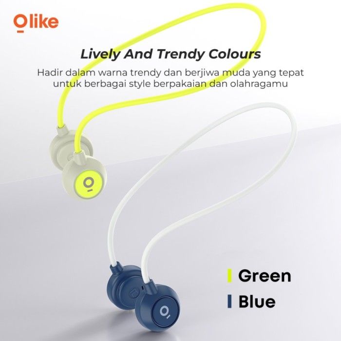 Olike OW1 Open Ear Sport TWS headset bluetooth 5.3 Air Bone Conduction ...