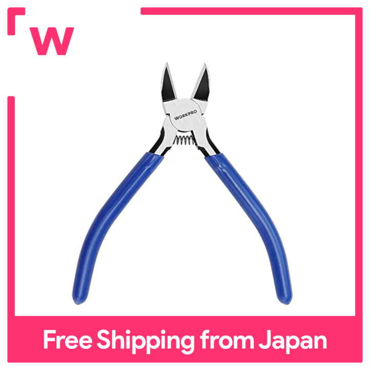 WORKPRO Strong nippers Plastic nippers 115mm Mini nippers With spring ...