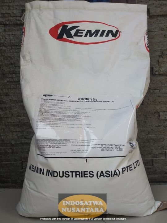 KEMZYME V DRY KEMIN 1 KG / GROWTH PROMOTOR TERNAK | Lazada Indonesia