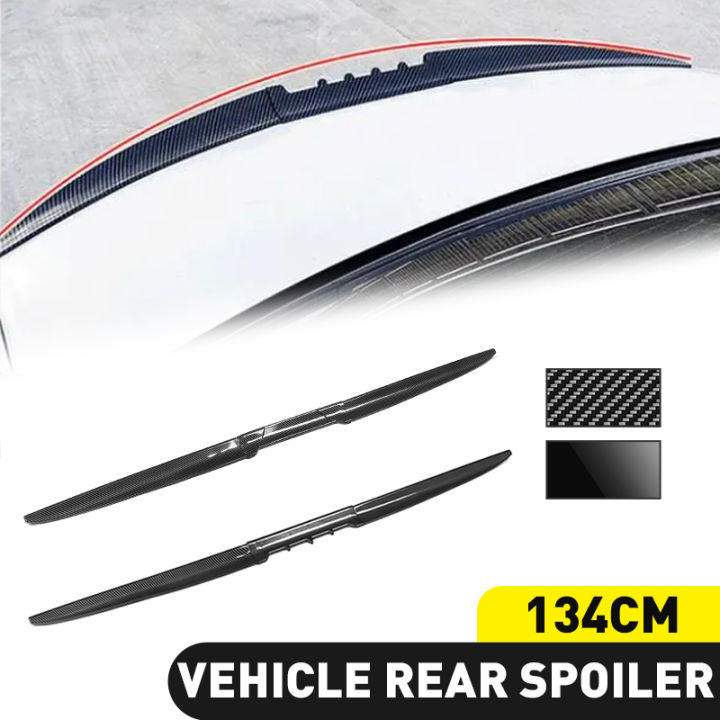 Car Universal Roof Spoiler Tail Spoiler Boot Wing DIY Modification ...