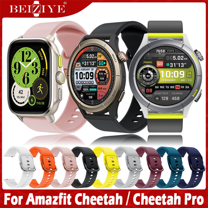 Dây đeo silicon cho amazfit Cheetah Pro Dây đeo cho amazfit Cheetah Round Square Dây đeo vuông ...