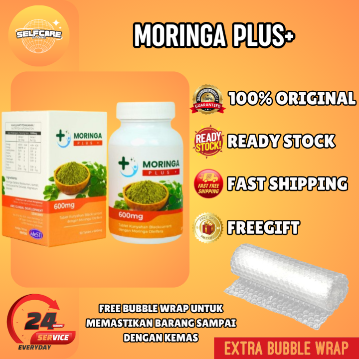 [100% ORIGINAL] KAPSUL MORINGA PLUS+ MORINGA KAPSUL MENSTABILKAN BACAAN ...