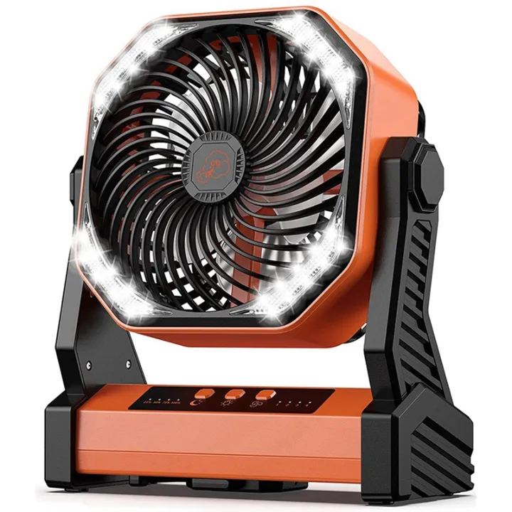 (VEFM) Portable Fan for Travel 20000MAh Rechargeable Battery Powered ...