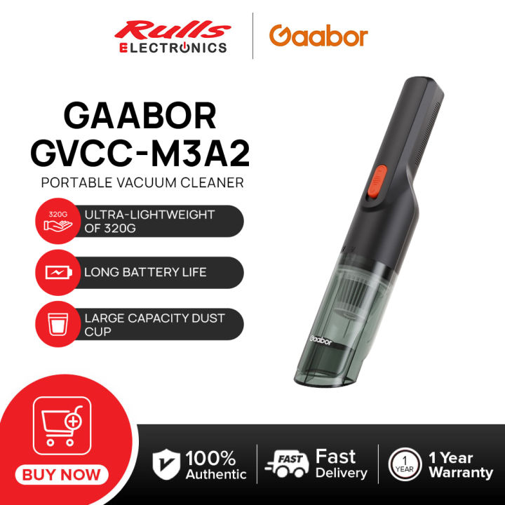Gaabor GVCC-M3A2 Cordless Lightweight Portable Vacuum Cleaner | Lazada PH
