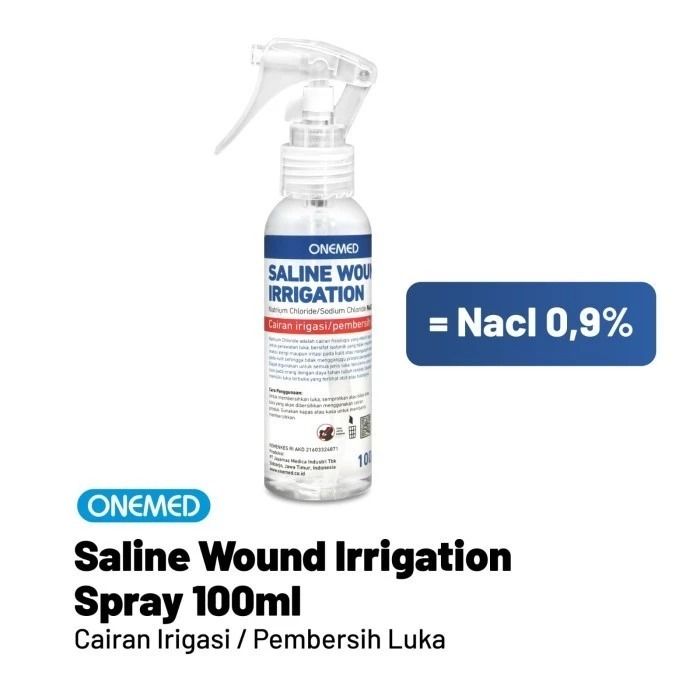 ONEMED - Pembersih Luka SALINE WOUND IRRIGATION | Cairan Irigasi P3K | Lazada Indonesia