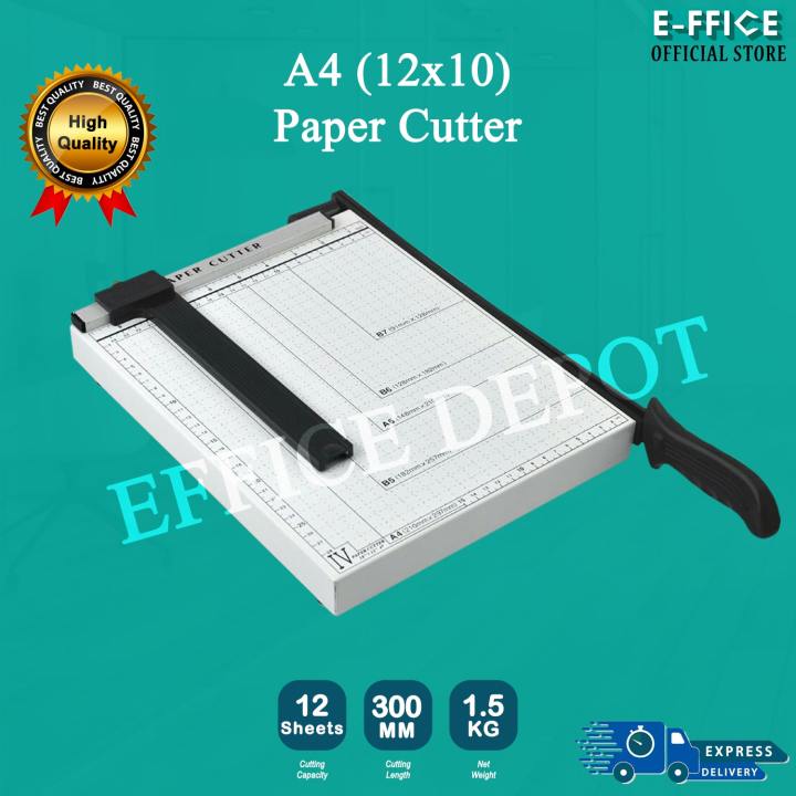 Effice Depot - A4 Paper Cutter / Sheet Trimmer 12" X 10" | Lazada