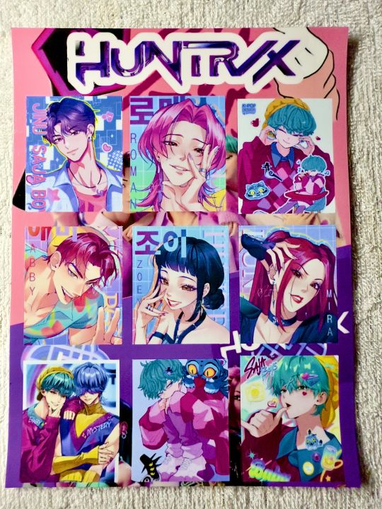 KPop Demon Hunter Sticker Sheets. Bold, Stylish, and Perfect for Fans ...
