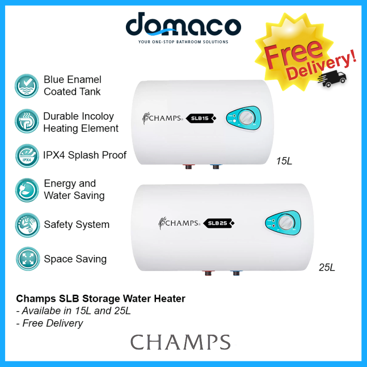 Champs SLB 15 or 25 Storage Heater [15L/25L] | Lazada Singapore