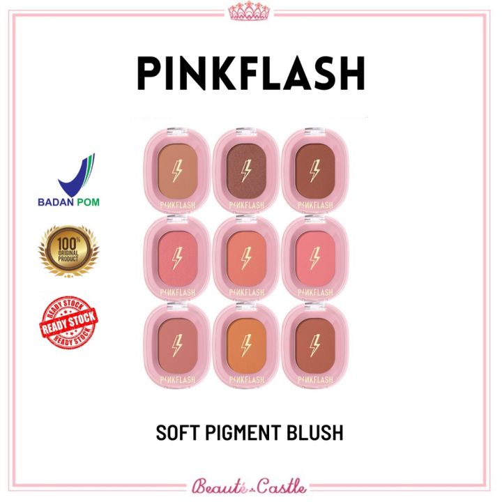 PINKFLASH Soft Pigment Blush | Pink Flash Blush On - PF F01 | Lazada ...