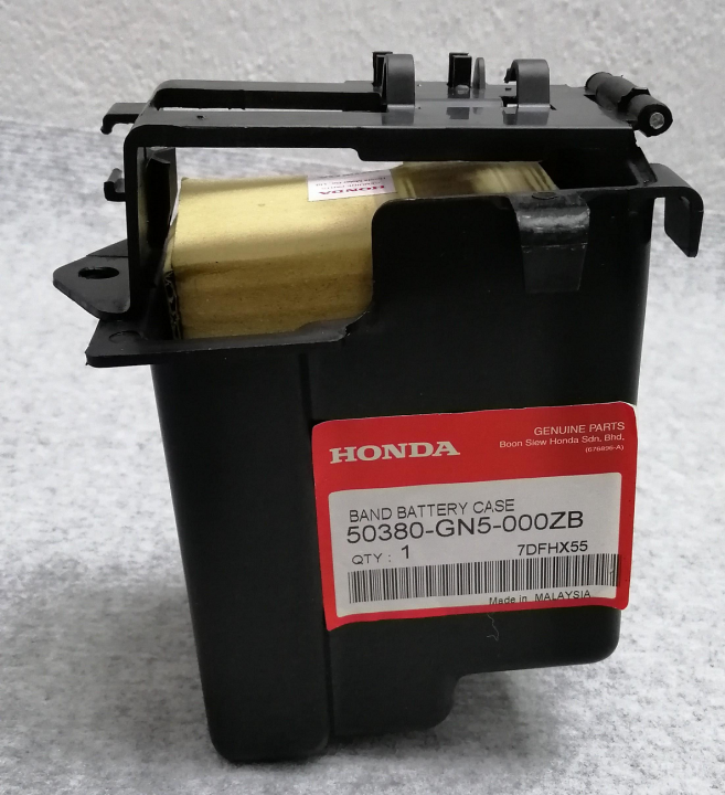 EX5 / DREAM (100% HONDA ORIGINAL) BATTERY BOX/ CASE 50380-GN5-000ZB ...