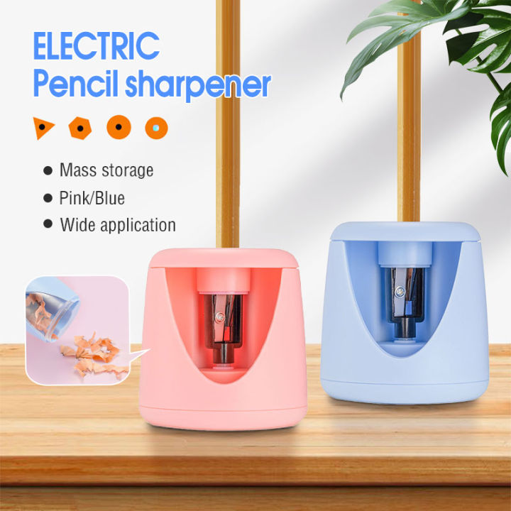 USB Electric Pencil Sharpener Pengasah Pensil Elektrik Automatic Pencil ...