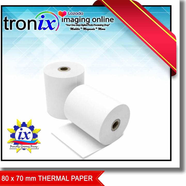 troniximaging Buy 1 Take 1 Thermal Paper Roll High Quality 80mm x 70mm ...