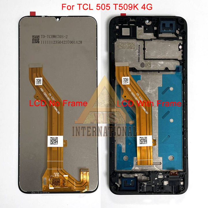 6.75 "ban đầu cho TCL 505 Màn hình LCD màn hình Bộ số hóa màn hình cảm ...