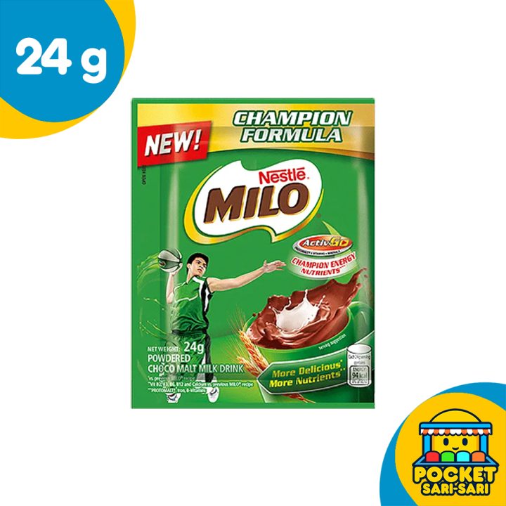 Milo Chocolate Malt Drink 24g | Lazada PH