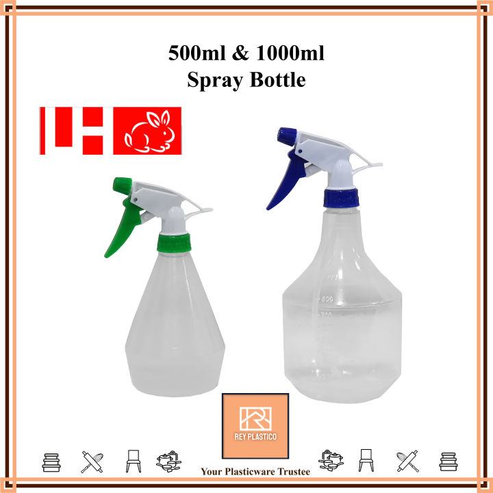 500ml & 1000ml Sprayer Bottle/Plastic Spray Bottle/Water Spray Bottle ...